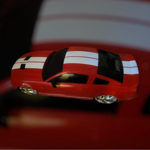 Toys | Red And White Toy Car With Racing Stripes | Poshmark